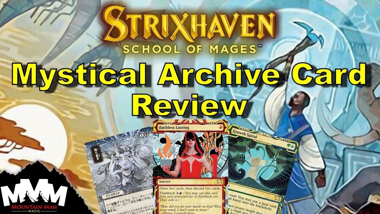Strixhaven Mystical Archive Full Spoiler Review  |  MTG STX MA Review