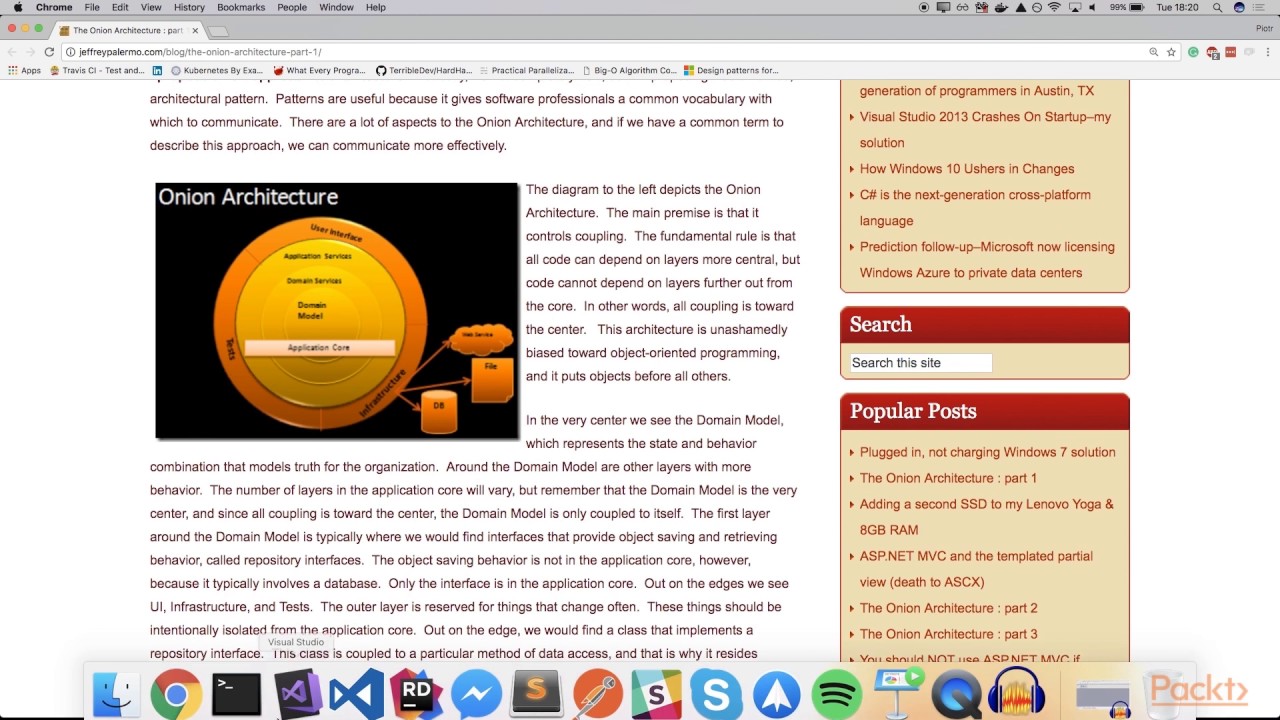 Full Stack .net Web Development : Solution Architecture Overview | packtpub.com