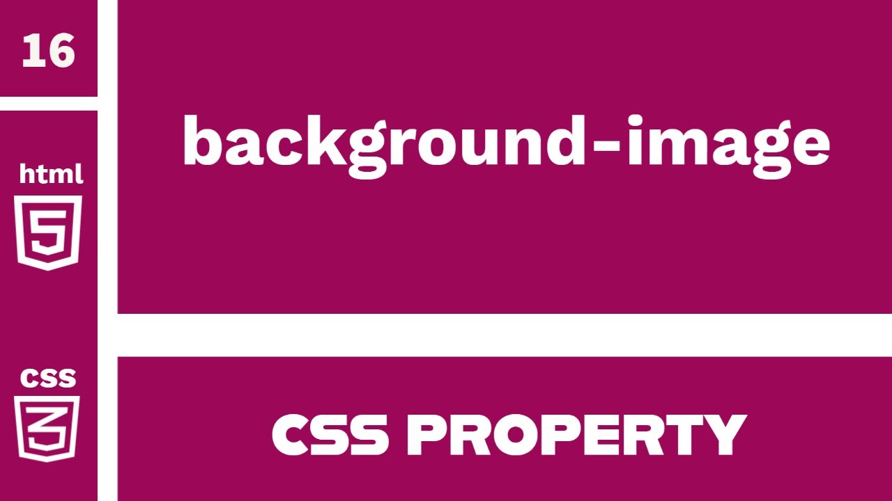 CSS Property : background-image explained !