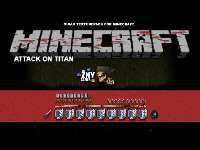 ATTACK ON TITAN [JAVA] ⚜️ Minecraft Texture Pack