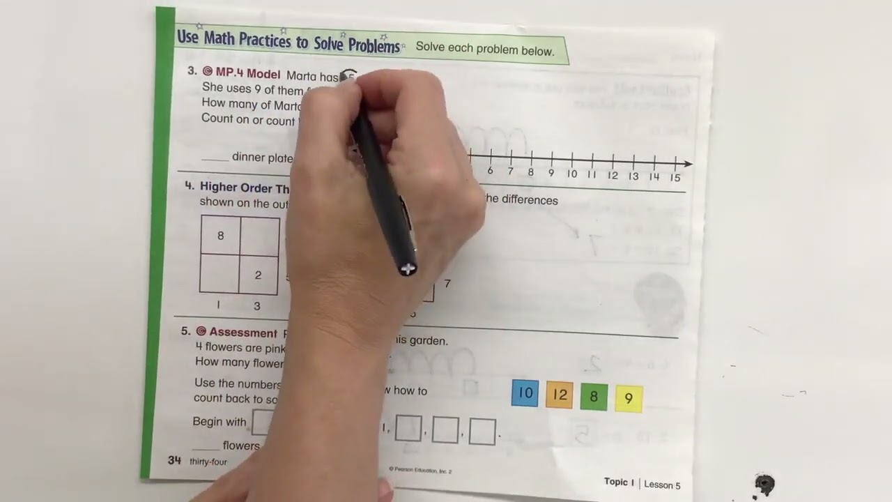 2nd grade math homework 1 5