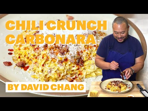 David Chang Makes Chili Crunch Carbonara