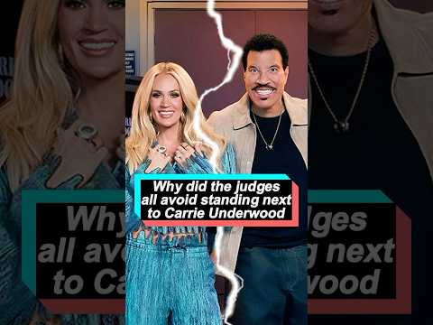 Why did the judges all avoid standing next to Carrie Underwood after Jamal Roberts won American Idol