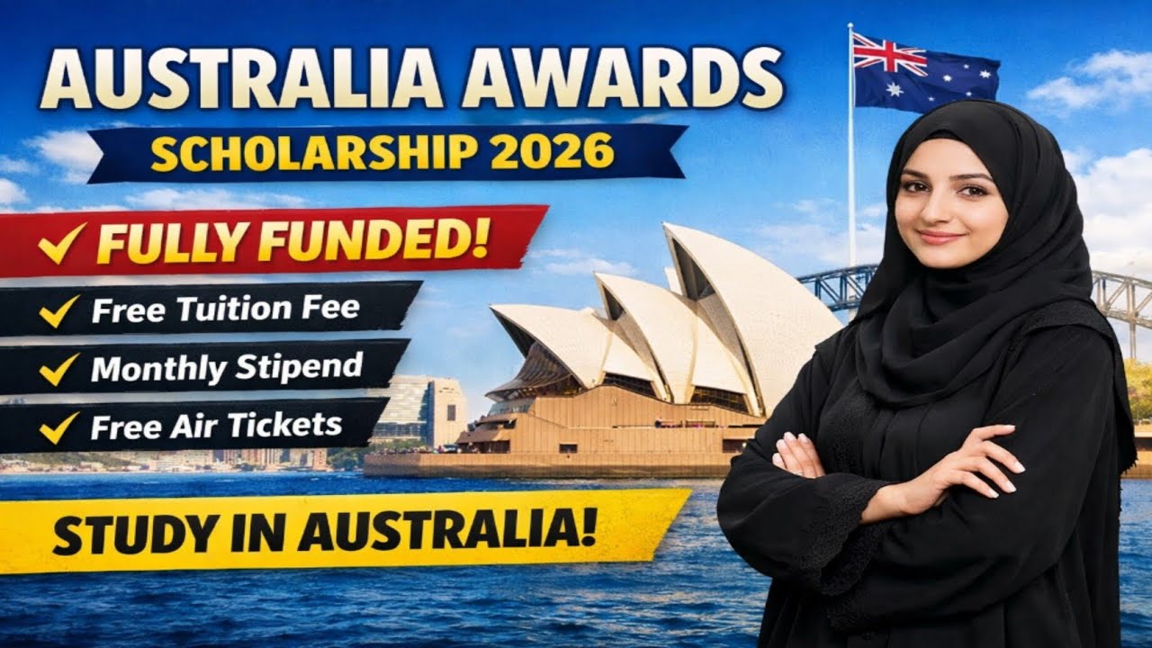 Australia Awards Scholarship 2026 | Fully Funded Scholarship in Australia | Step by Step Guide 