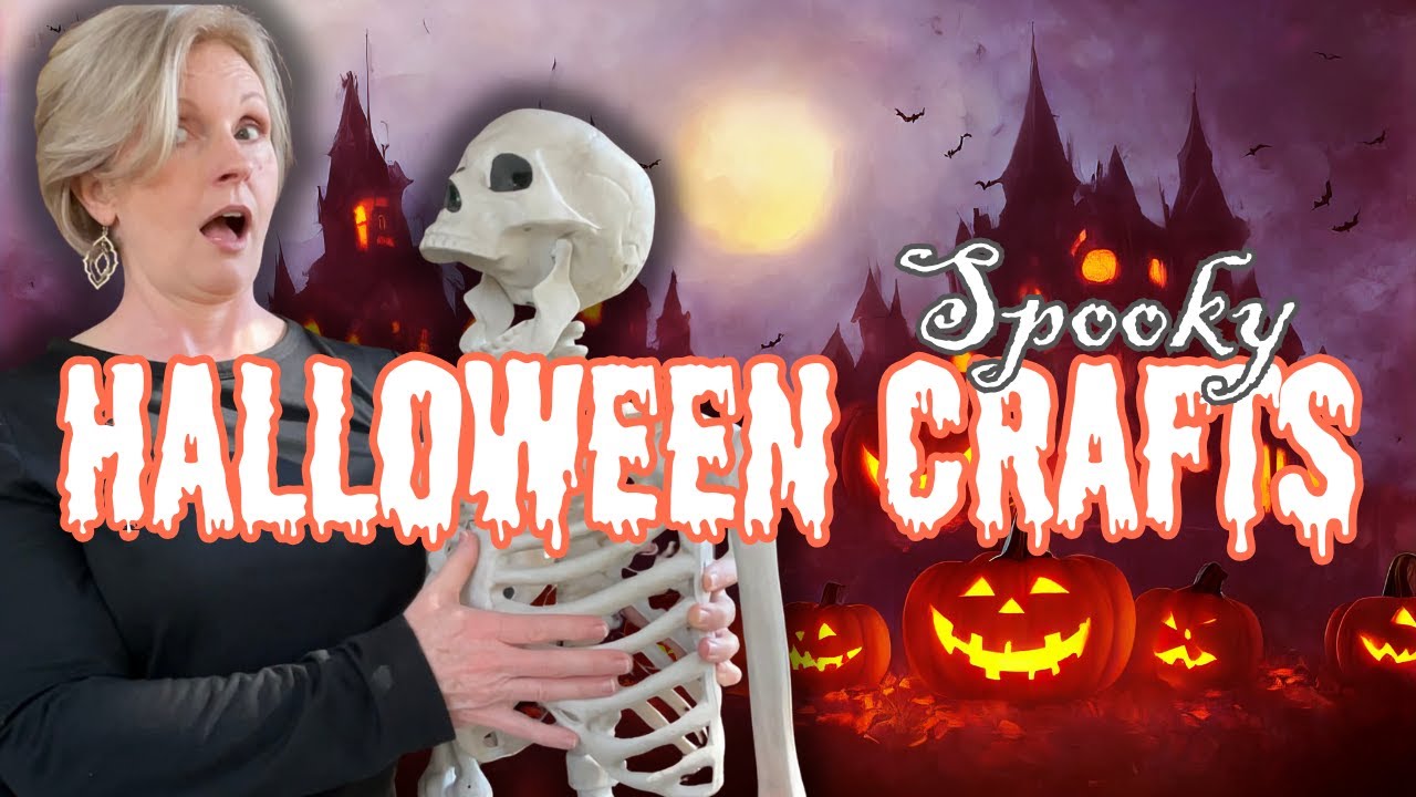 Spooky HALLOWEEN Crafts With Dollar Tree and More!