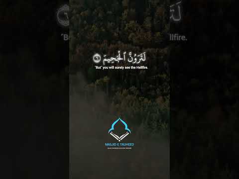 SURAH AT TAKASUR AYAH 1-8 #quran#trending