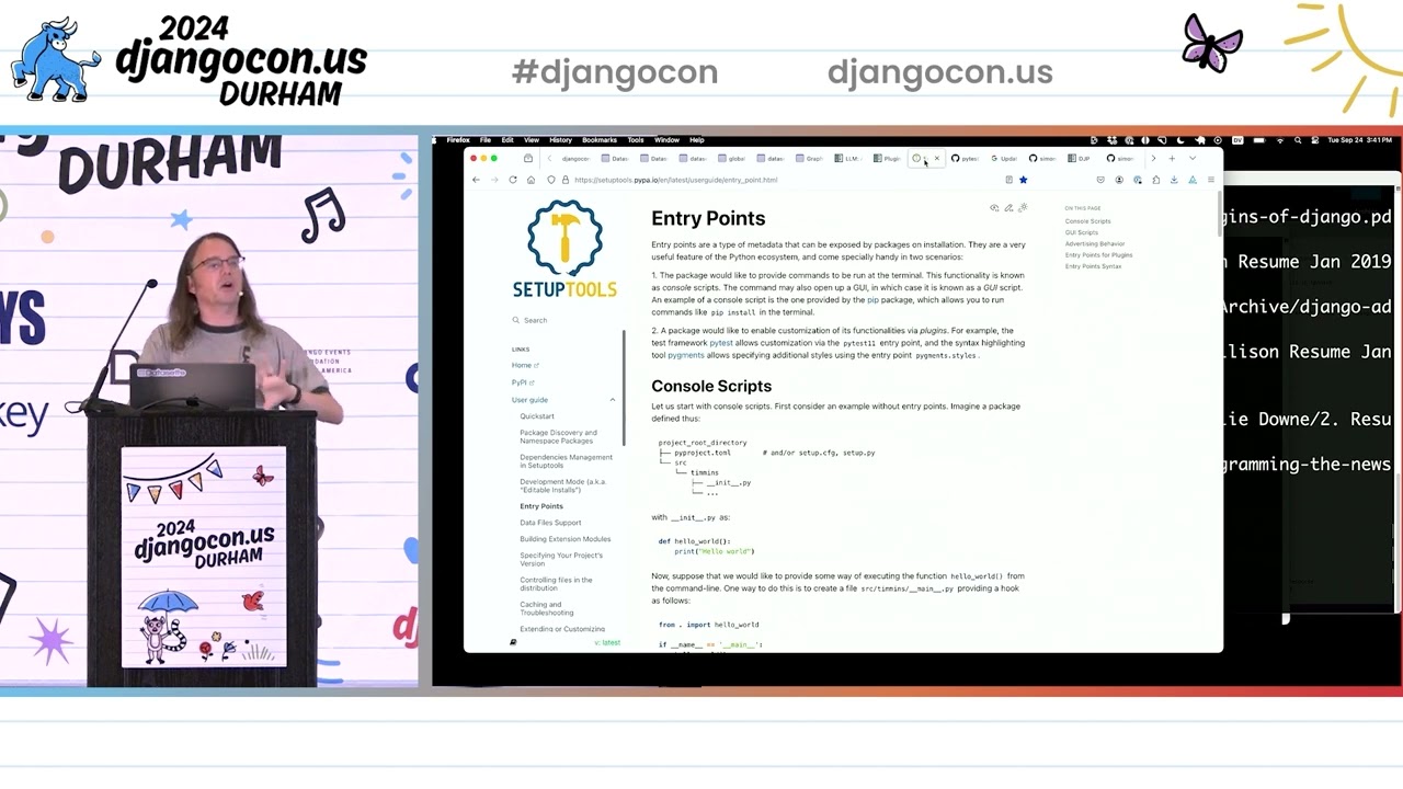 How to design and implement extensible software with plugins with Simon Willison