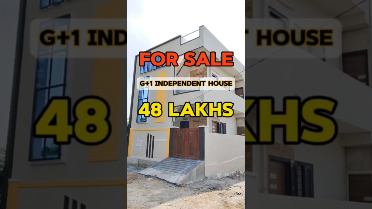 G+1 House For Sale | Only 48 Lakhs #property #homebuyers #realestatehyderabad #dreamhome #lowprice