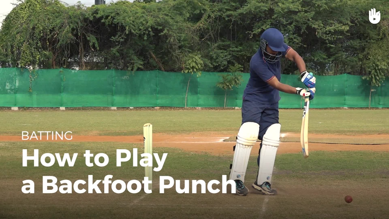 How to Play a Back Foot Punch - How to Play Cricket | Sikana