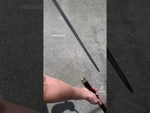 High Quality Hidden Sword Cane 🤯 #sword #shorts