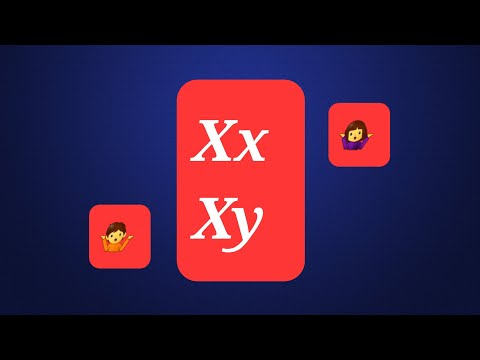 X and Y Chromosomes: Main differences.