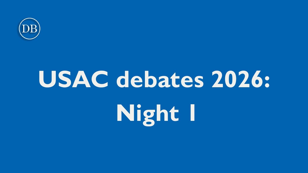 USAC 2026 election debates: Night 1