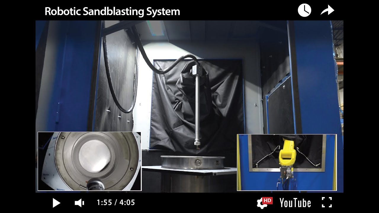 Robotic Sandblasting System (ISTblast)