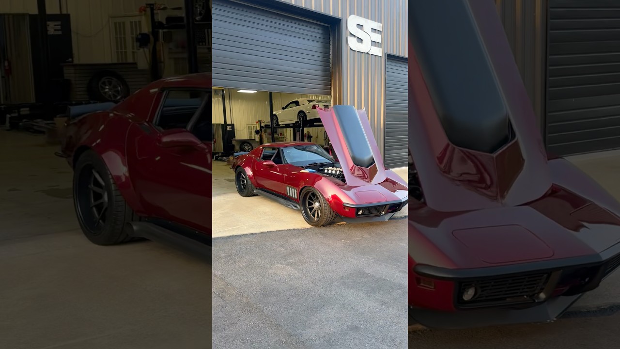 Well look at what came back… 😏 #corvette #c3 #widebody #custom #built #ls #showcar #vette #hotrod