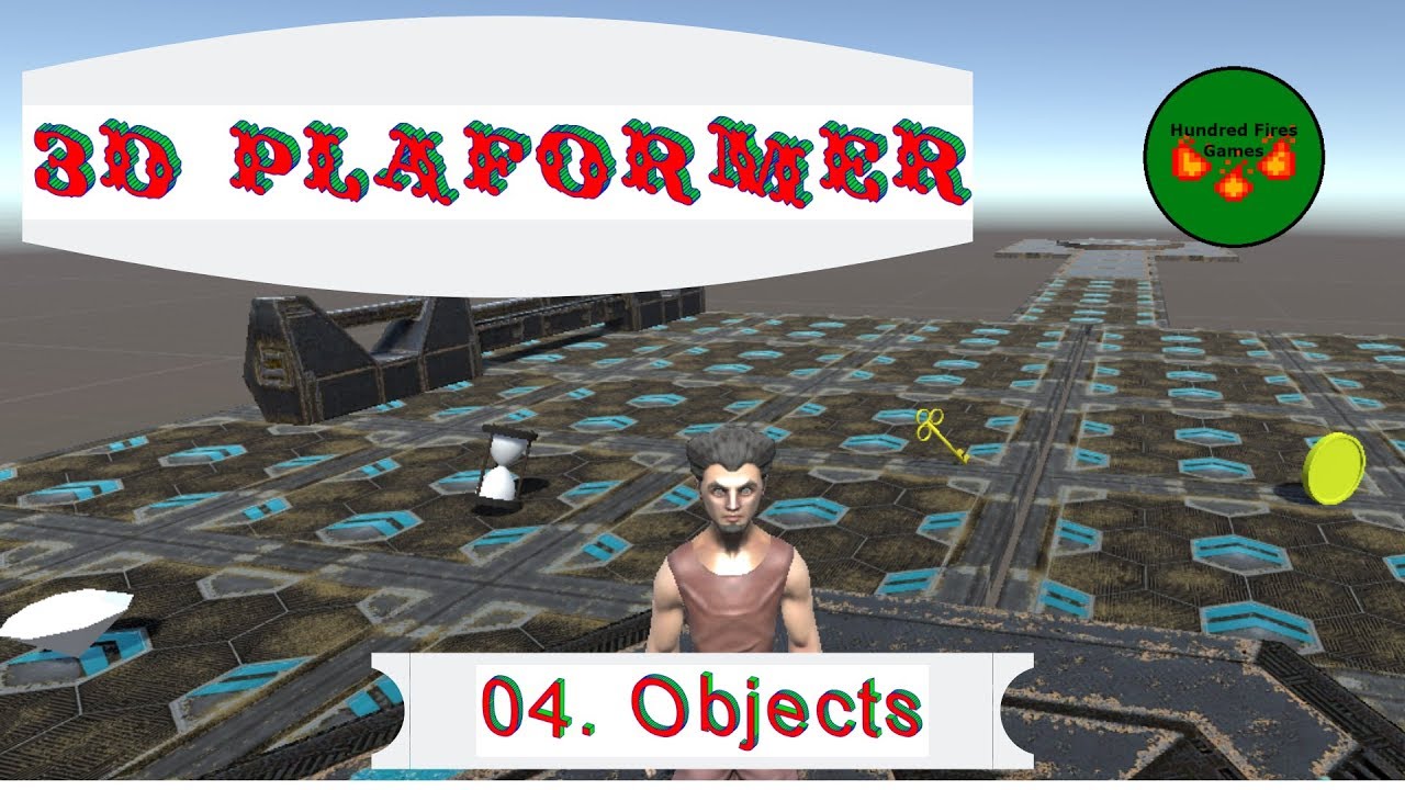 3D Platformer Unity C# Tutorial - 04.OBJECTS
