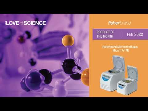 Fisherbrand™ Microcentrifuges, Micro 17/17R POTM February