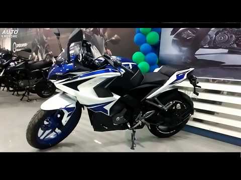 Bajaj Pulsar RS200 [ White & Blue ] 2017 | OverLook & Impressions | Auto Explore