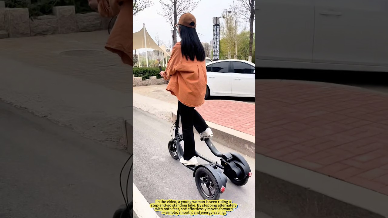Step and Go! The Commuter Scooter That’s Winning Hearts.