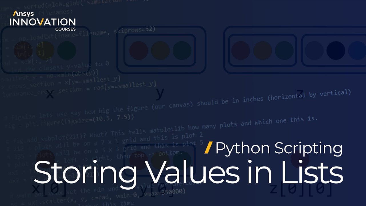 Storing Multiple Values in Lists — Lesson 4