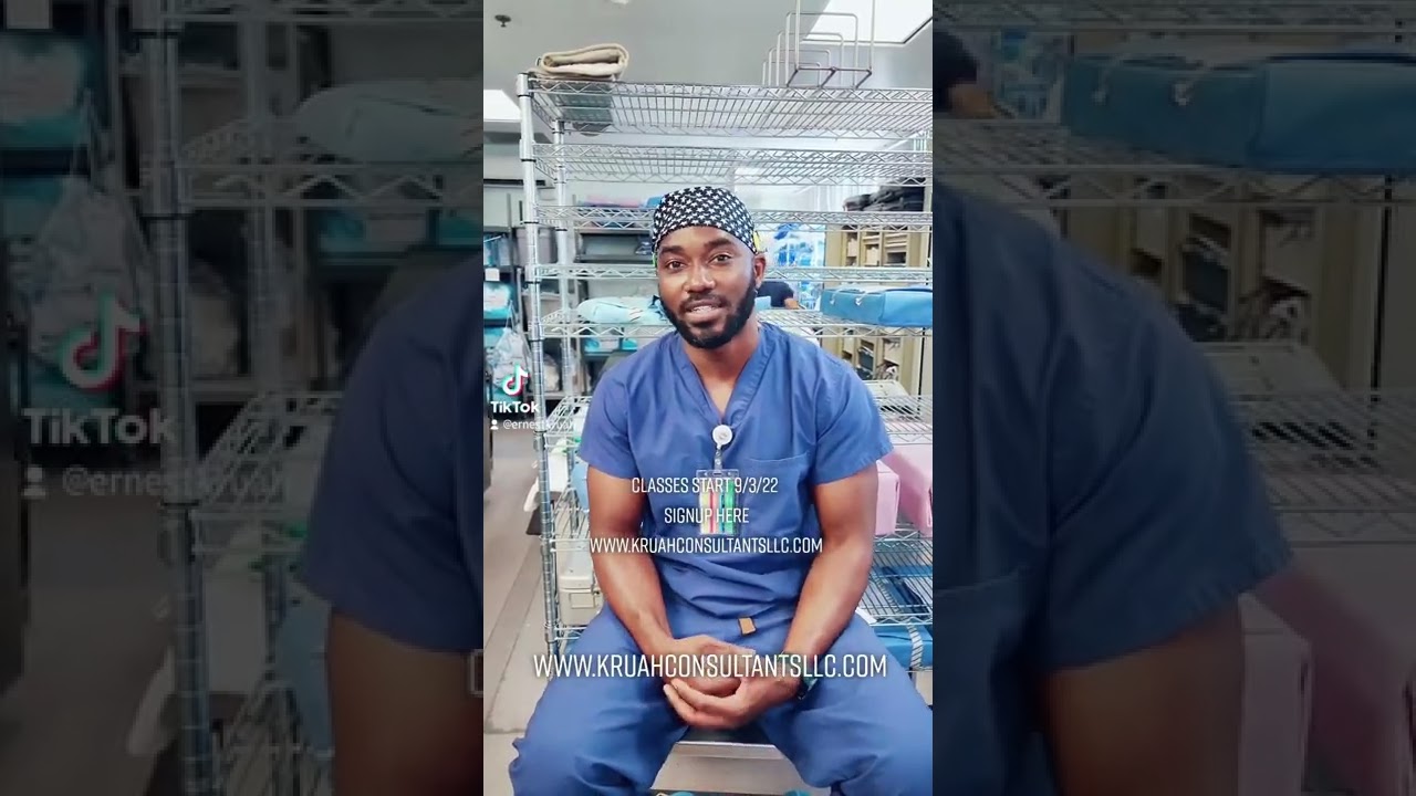 Certified Registered Central Sterile Technician prep Course. www.kruahconsultantsllc.com