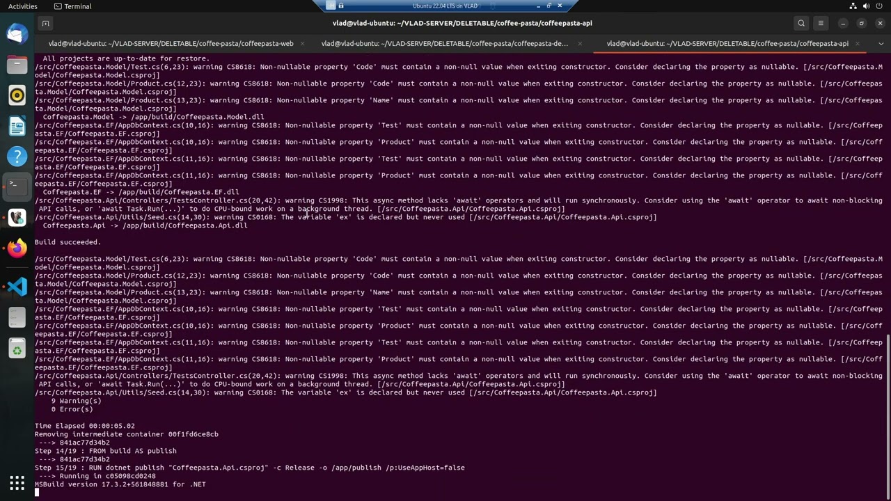Dotnet Angular Docker SQL Server ( DADS  )