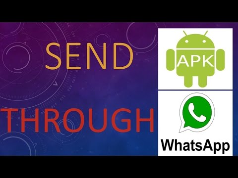 Send apk file through WhatsApp (by converting)