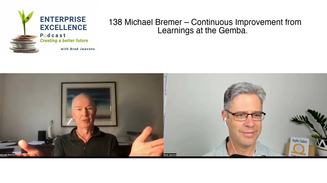 #138 Michael Bremer – Continuous Improvement from Learnings at the Gemba.