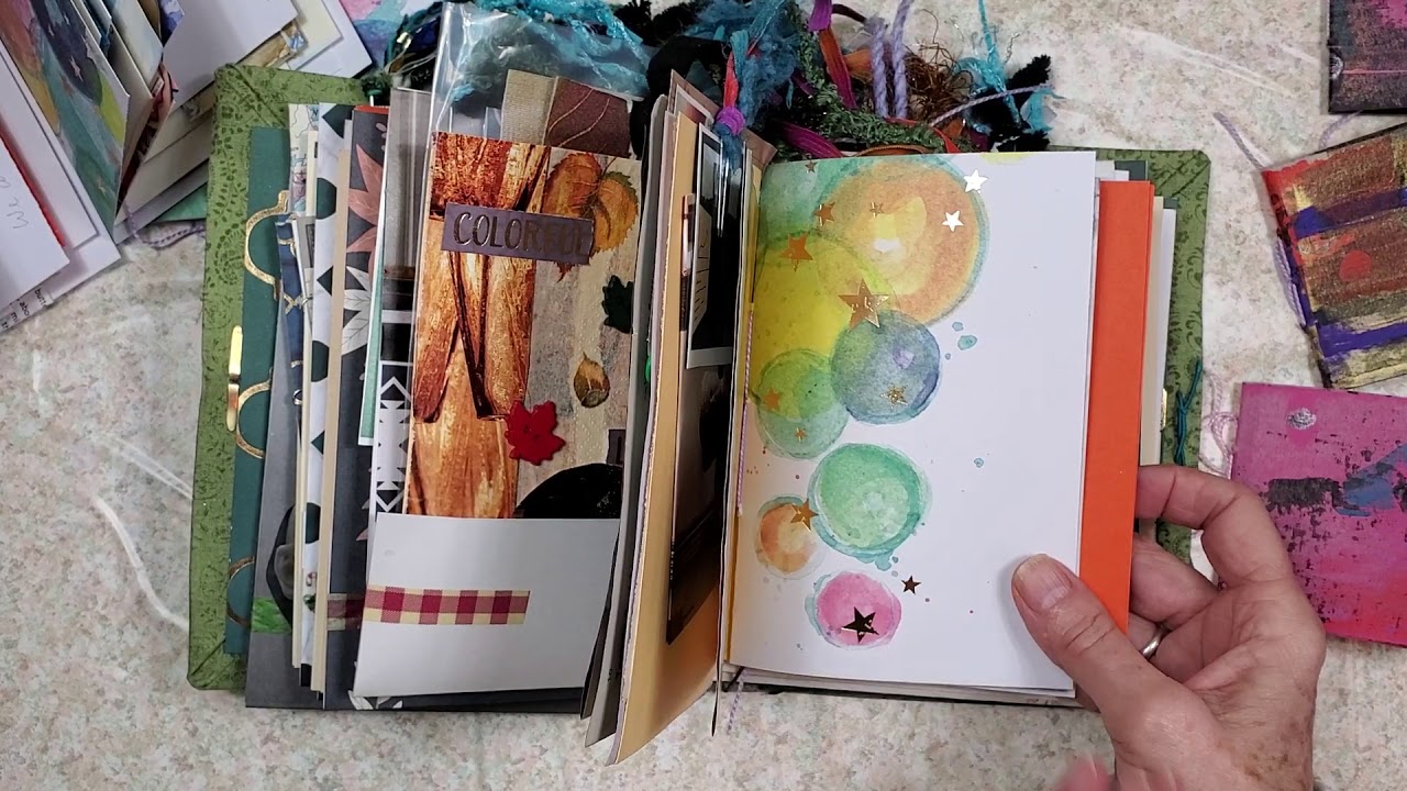 Glue Book-Junk Journal-Minibook-Kits in the Etsy shop!