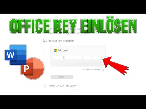Microsoft OFFICE PRODUKT Key/Code einlösen & aktivieren | Tutorial