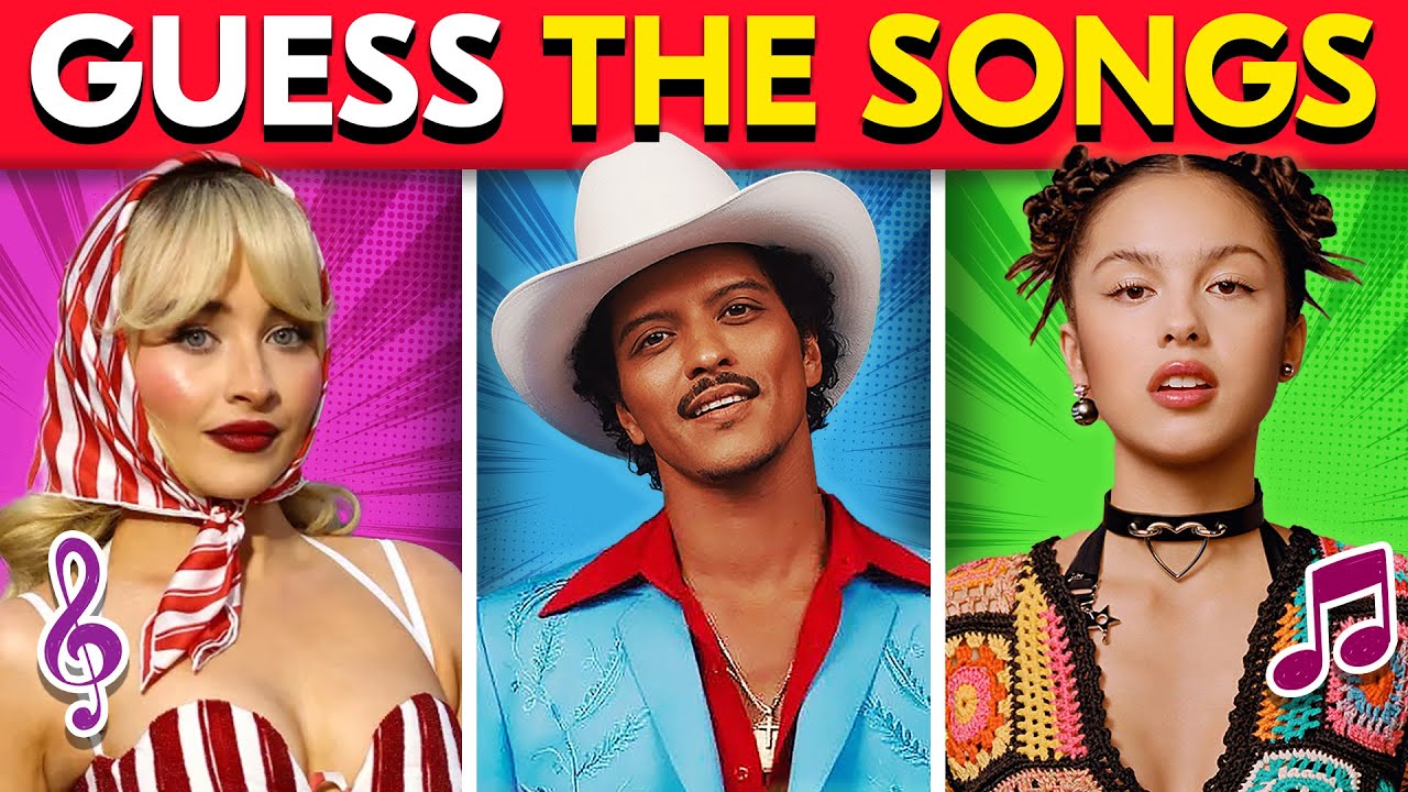 GUESS 50 RANDOM SONGS #3🎶  | Music Quiz  | Music Quiz