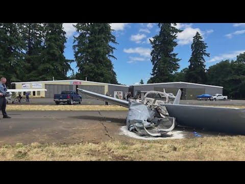 Pilot injured after small plane crash in Scappoose