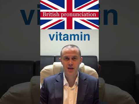 British Pronunciation - Vitamin #english #britishpronunciation #learnenglish #britishenglish