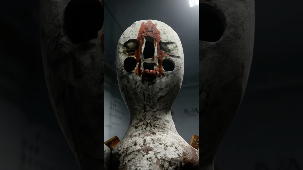 🗿Subject: SCP-173🗿 Object Class: Euclid  ⚠️ Don’t Blink. Recording Ends at 00:06.   #scp  #scp173