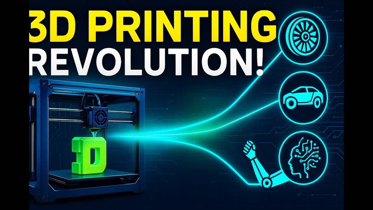 How 3D Printing is Transforming the World | From Prototypes to Full-Scale Production