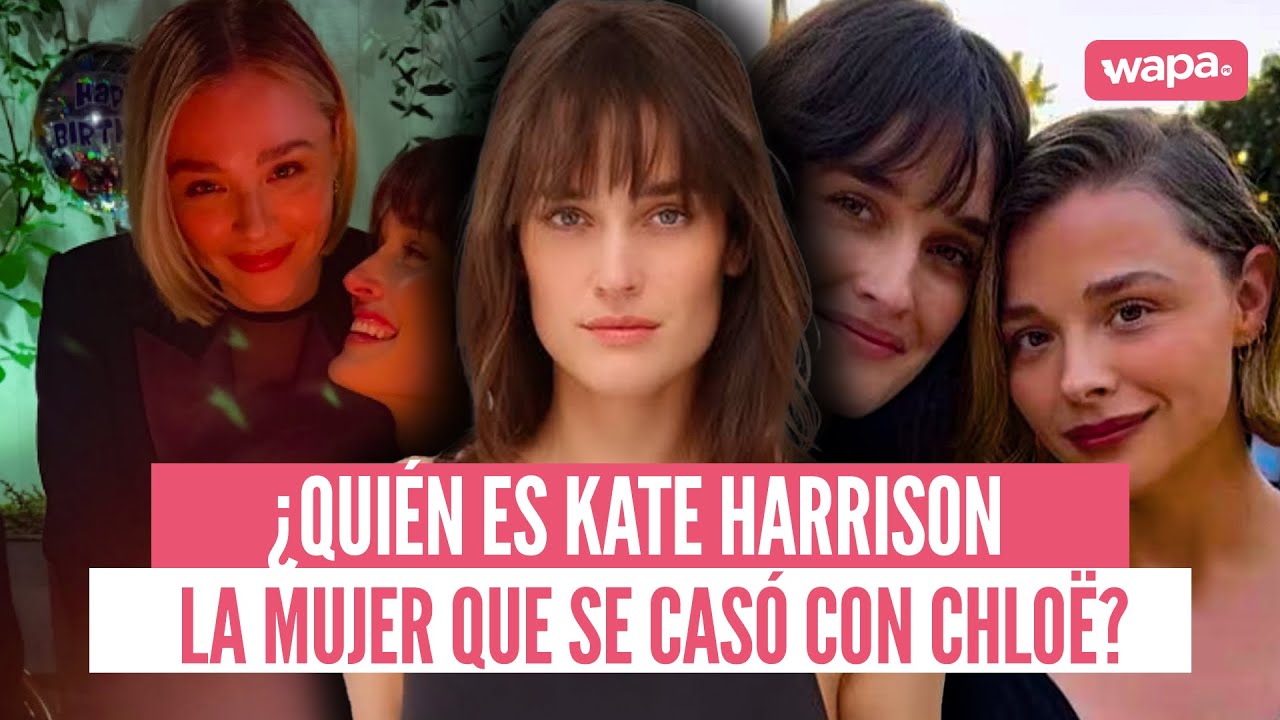 Who is Kate Harrison, the woman who married Chloë Grace Moretz?