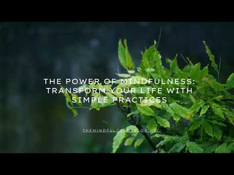 Mindfulness Counseling: Techniques for a Calmer Mind and Healthier Life