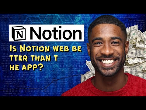Is Notion web better than the app