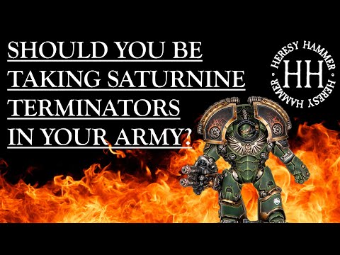 SATURNINE TERMINATOR RULES REVEAL FOR WARHAMMER THE HORUS HERESY!
