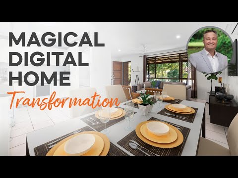 What is Digital Staging? Magical transformation - #joshsmithpropertyteam