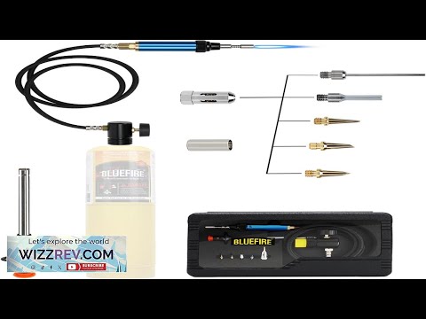 BLUEFIRE 3' Hose MAP/MAPP Gas Soldering Mini Pen Torch Kit Multi-Function Propane Review