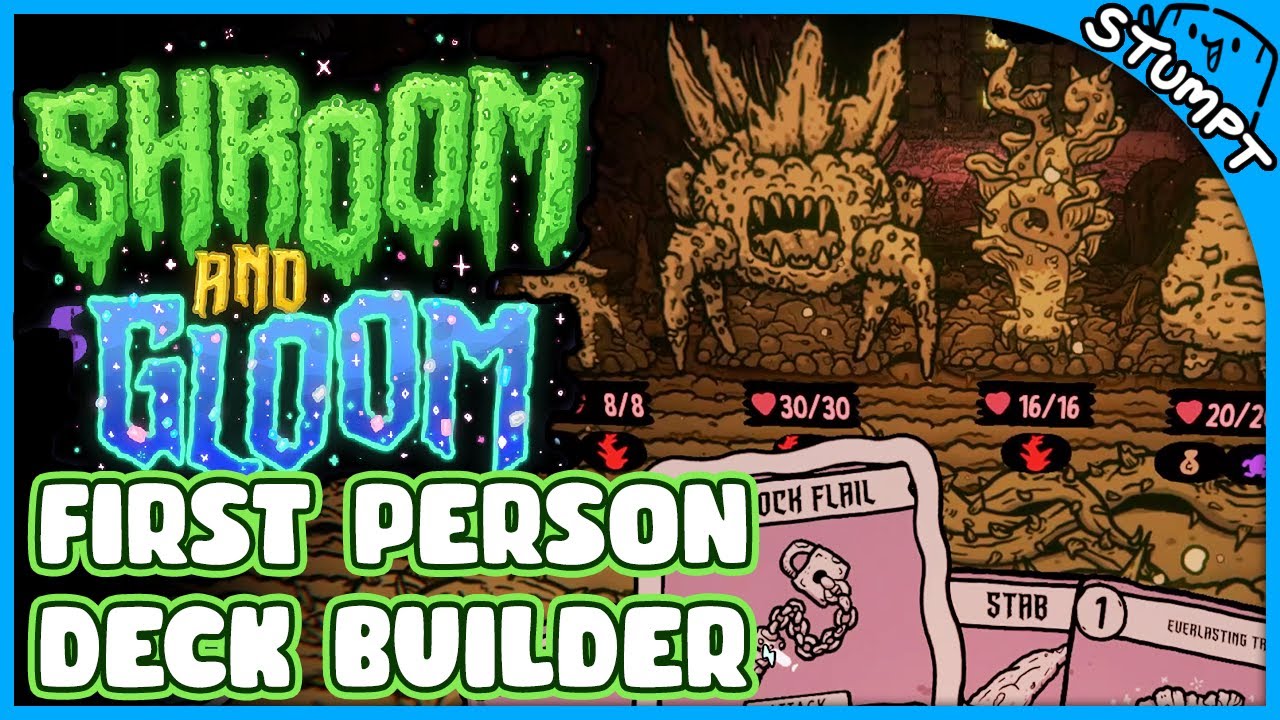 FIRST PERSON DECK BUILDER - Shroom and Gloom (Steam Demo)