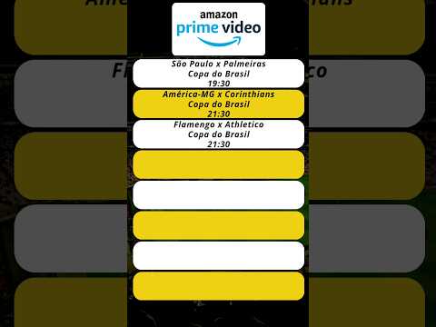 AMAZON PRIME - copa do brasil I jogo do Flamengo I jogo do Palmeiras #futebol #canal #jogosnatv