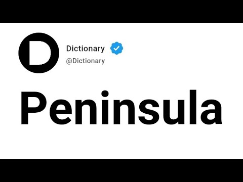 Peninsula Meaning In English