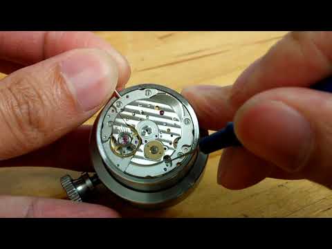 Miyota 9015 automatic movement unwinding