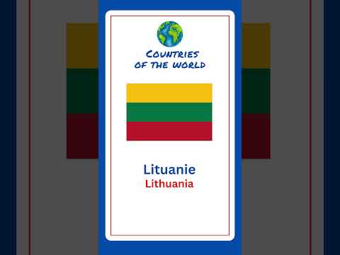 How To Say Lithuania In French | French For Beginners