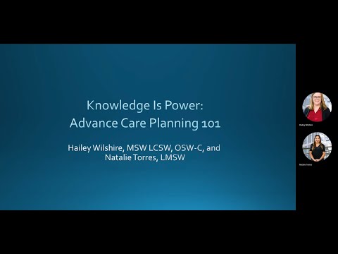 Advance Care Planning