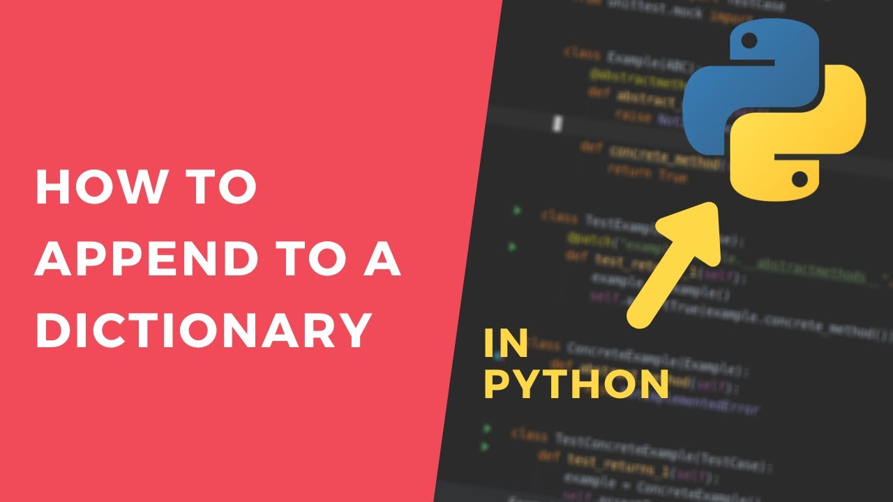 Append to a dictionary - 1 Minute Python Tutorial #shorts