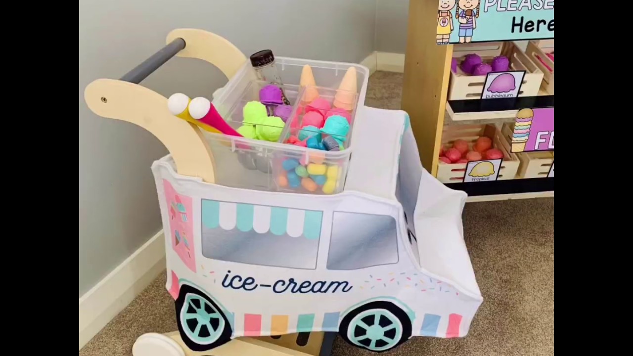 Ice-Cream Parlour Dramatic Play Area