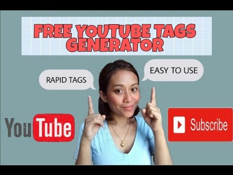 Free youtube tag generator for youtuber 2021! #youtube#rapidtags#youtubetag