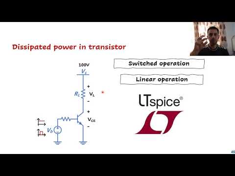 06 LTSpice for Linear VS Switched operation